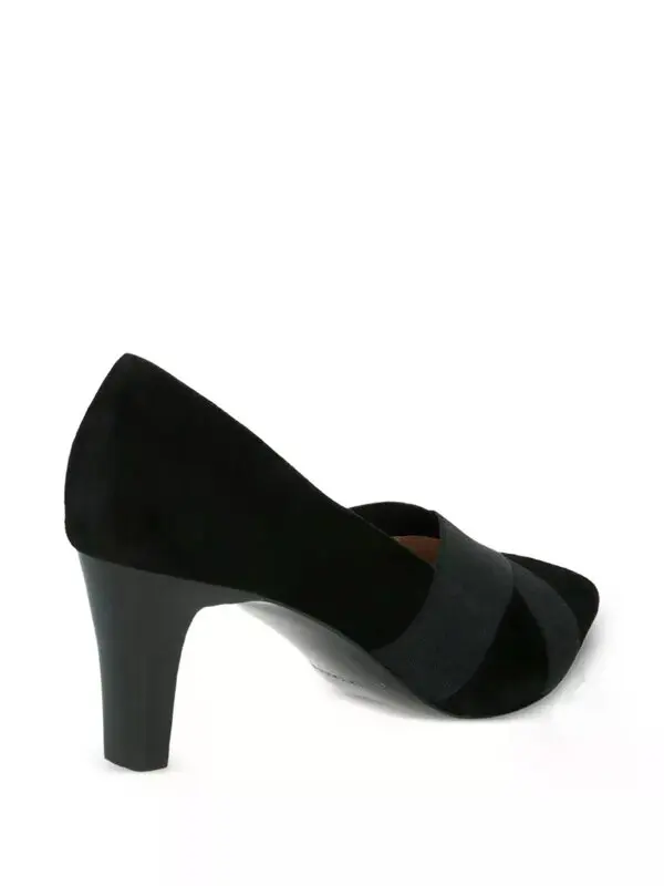 PETER KAISER Suede Pumps With Elastic Crossover Strap