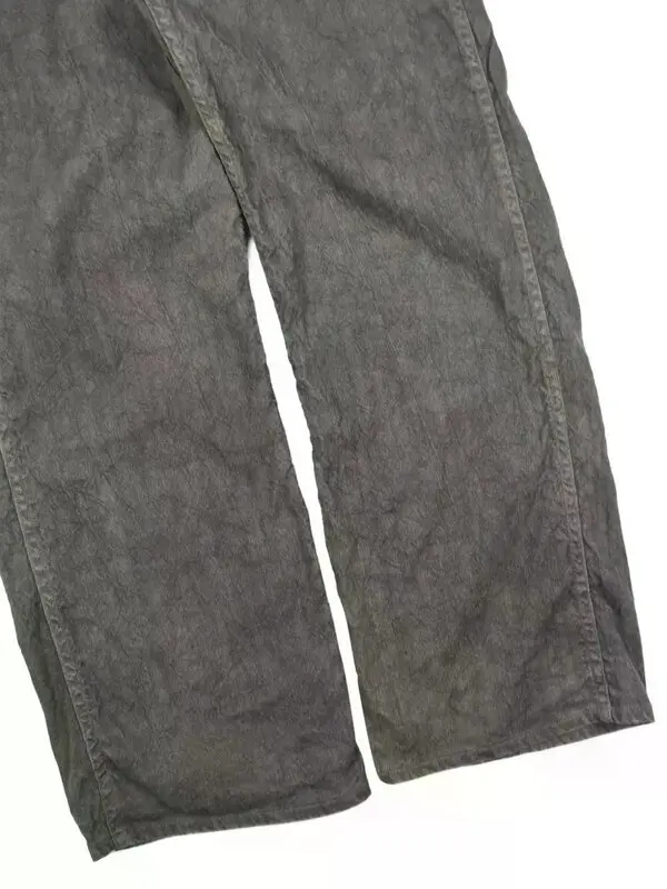 TAIGA TAKAHASHI Dark Textured Trousers