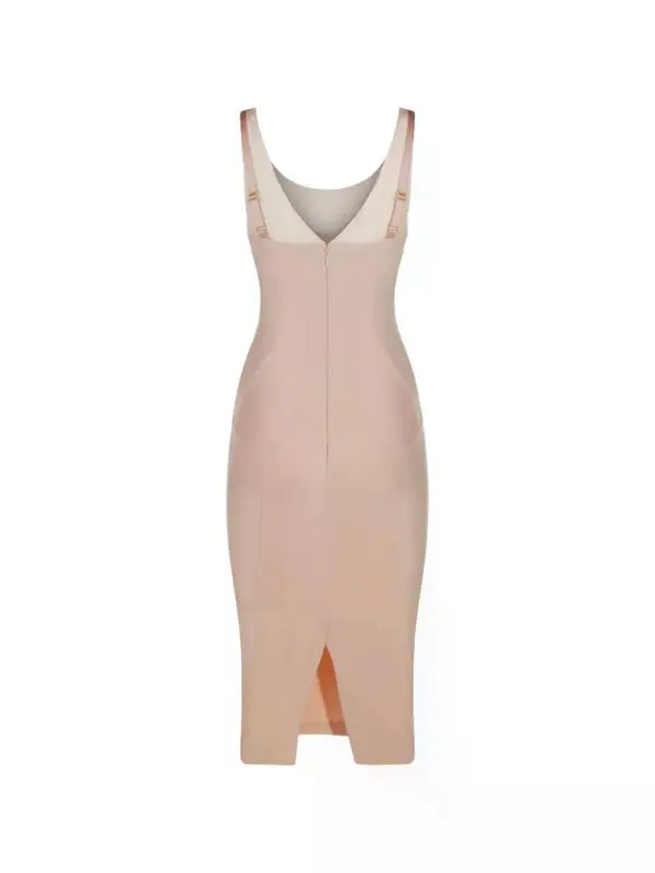 Elisabetta Franchi Straps-detail Midi Dress