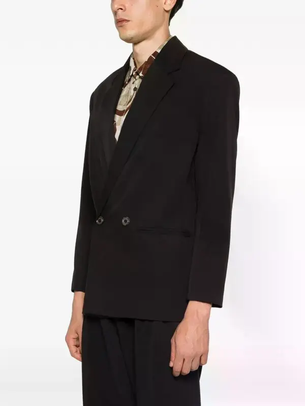 Imperial Notched-lapel Double-breasted Blazer