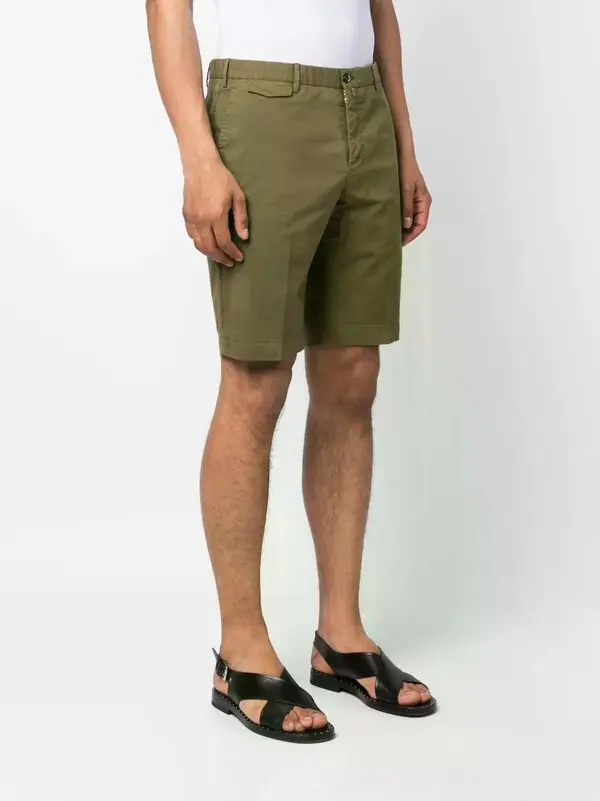 PT TORINO Knee-length Chino Shorts - Green