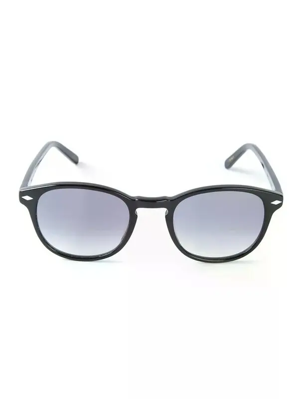 LESCA Gradient Sunglasses - Black