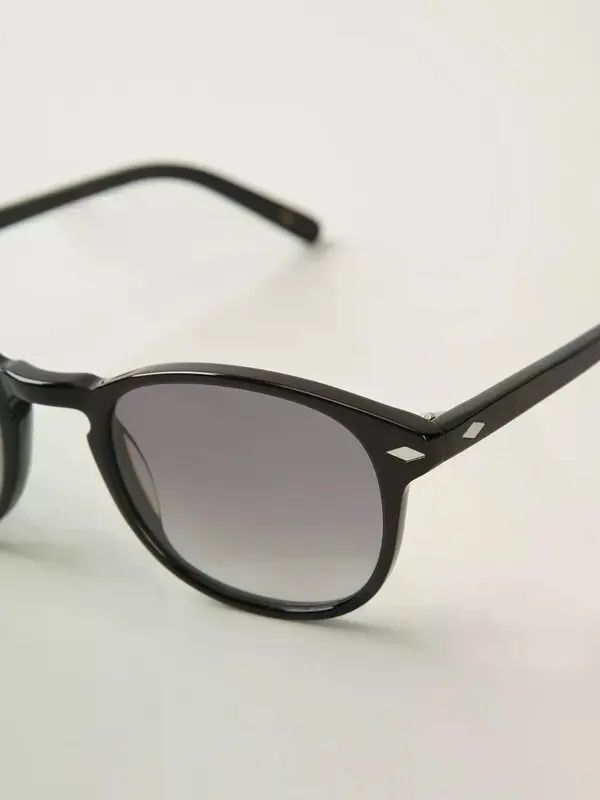 LESCA Gradient Sunglasses - Black