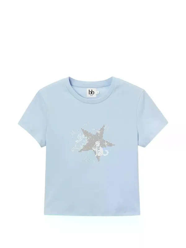 B+AB Star Graphic T-shirt - Blue