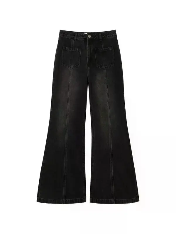 B+AB Panelled Flared Jeans