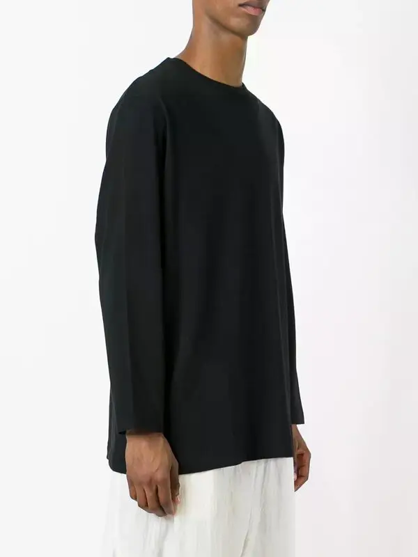 Yohji Yamamoto Logo Print Sweatshirt