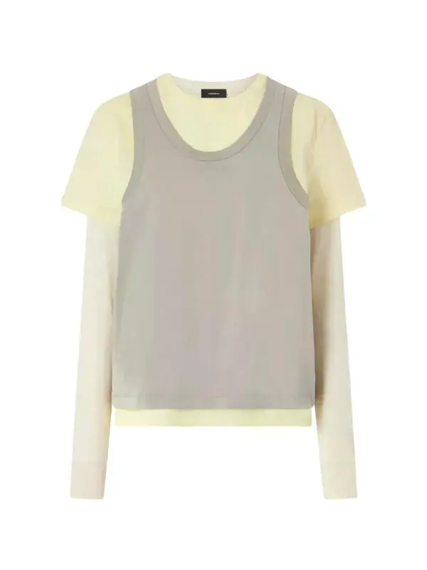 Wardrobe.NYC Colour-block Layered Mini Dress