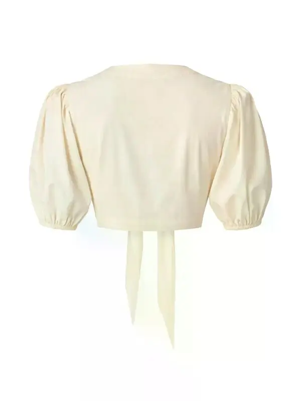 Lisa Marie Fernandez The Pouf Tie-fastening Blouse
