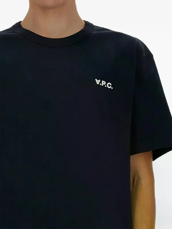 A.p.c. Chest Logo T-shirt - Blue