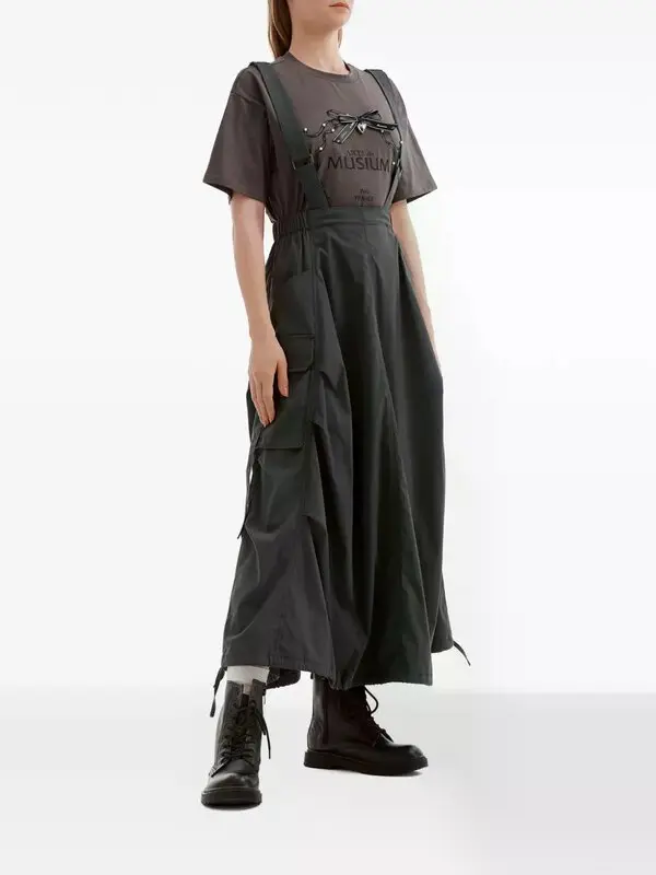 MUSIUM DIV. Multi-pocket Midi Dress