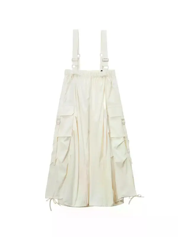 MUSIUM DIV. Bib Pocket-detail Jumpsuit - Neutrals