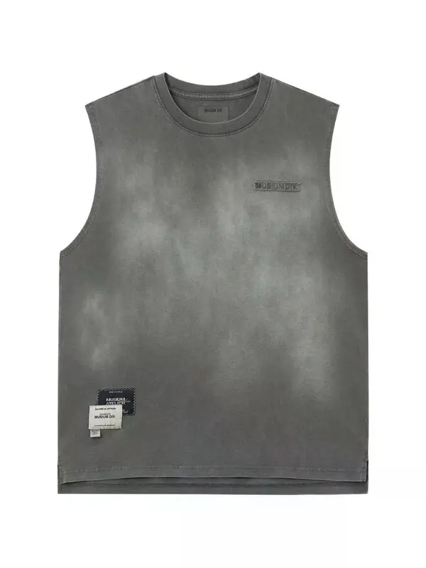 MUSIUM DIV. Sleeveless Logo Detail Vest