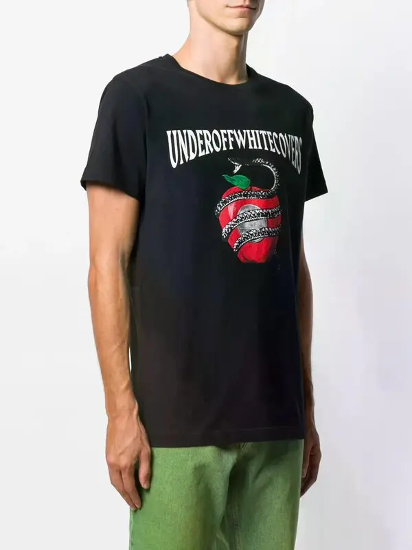 Off-White Apple Snake Print T-shirt