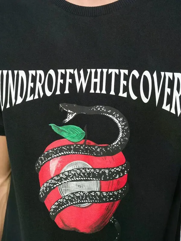 Off-White Apple Snake Print T-shirt