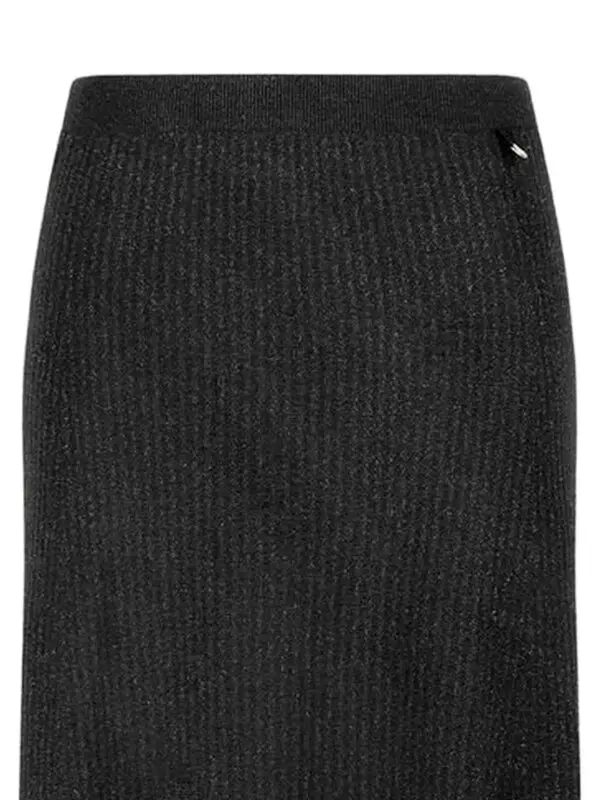 Herno Ribbed Midi Skirt