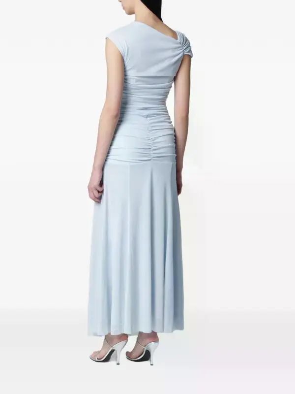 ROTATE BY BIRGER CHRISTENSEN Maxi Asymmetric Dress