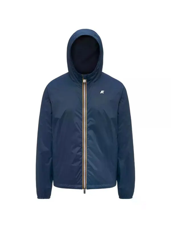 K-WAY Zip-up Hooded Jacket - Blue