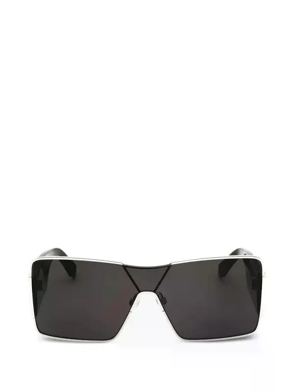 Off-White Shield-frame Sunglasses - Silver