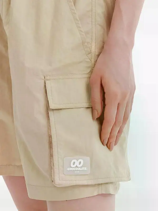 CHOCOOLATE Pocket Shorts - Neutrals