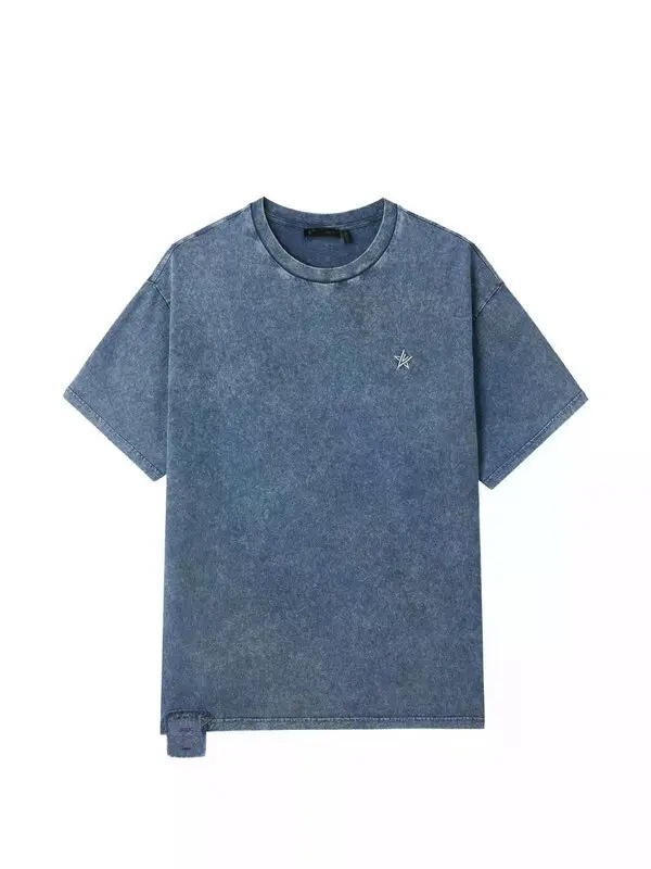FIVE CM Star-appliqué T-shirt - Blue