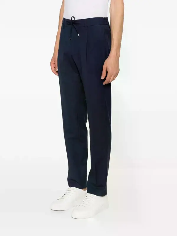 BERWICH Spiaggia Drawstring Trousers - Blue