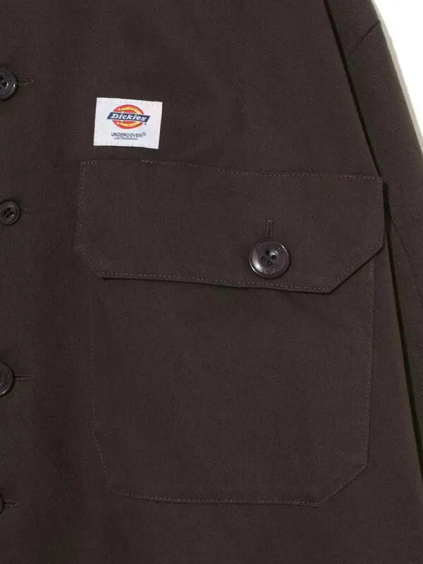 Undercover X Dickies Button-down Pocket-details Shirt