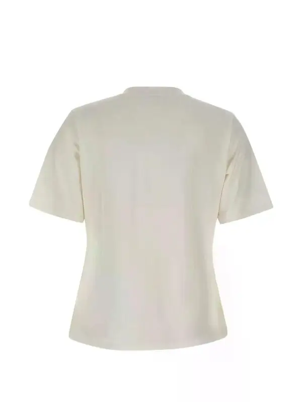 ELENA MIRÒ Embellished V-neck T-shirt