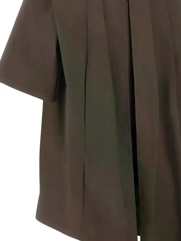 THE GARMENT Mandarin Collar Shirt With Draping