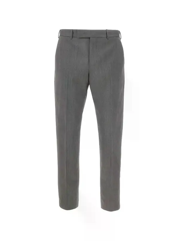PT TORINO Pleated Belt Loops Trousers