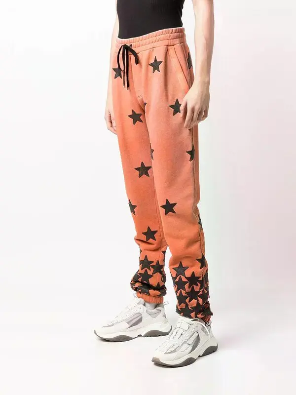 Amiri Star Appliqué Track Trousers