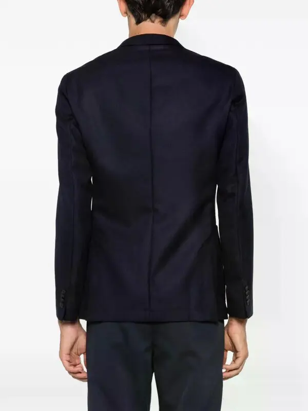 BOSS Double-breasted Blazer - Blue