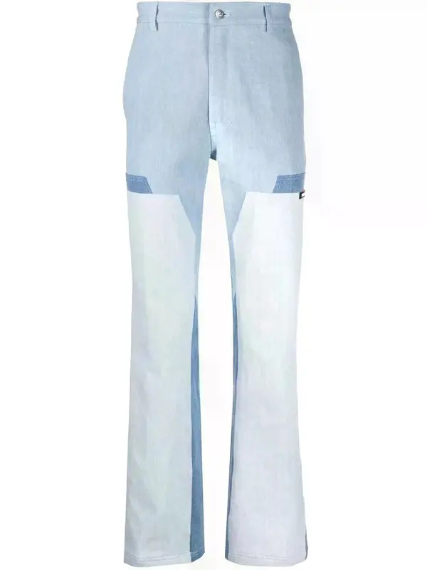 NAHMIAS Straight-leg Panelled Jeans