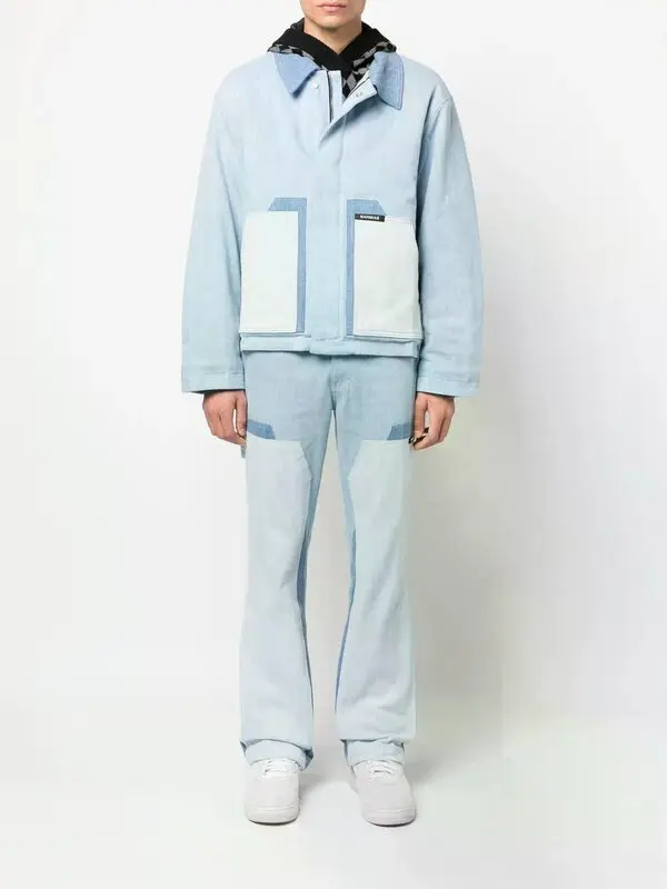 NAHMIAS Straight-leg Panelled Jeans