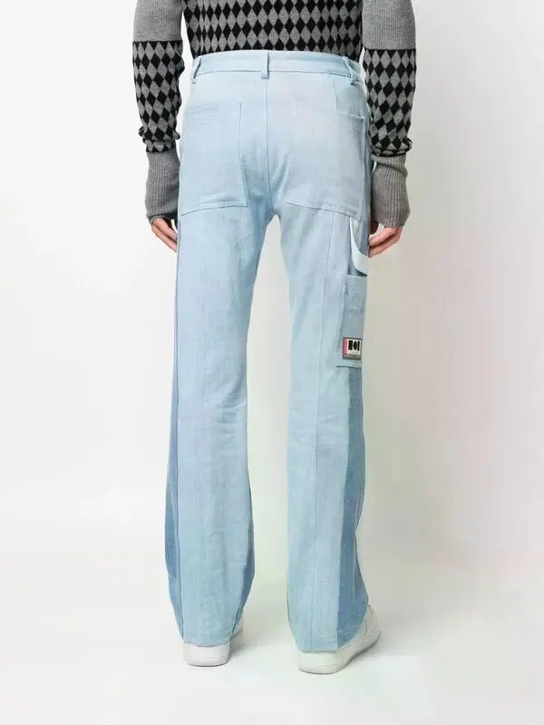 NAHMIAS Straight-leg Panelled Jeans