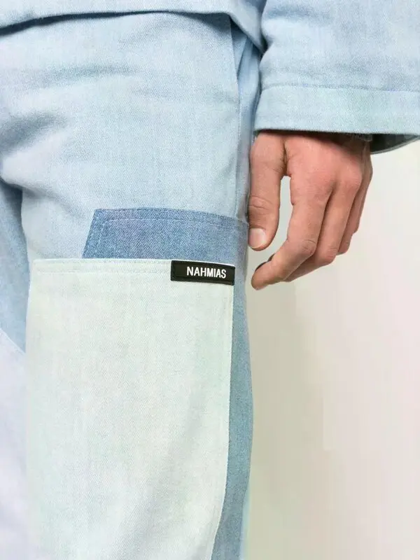 NAHMIAS Straight-leg Panelled Jeans