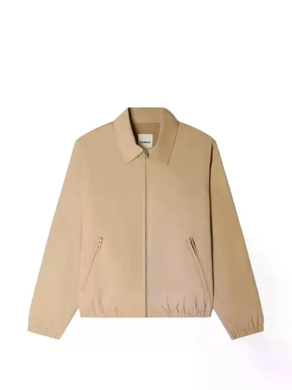 Sandro Cotton Zip-up Jacket