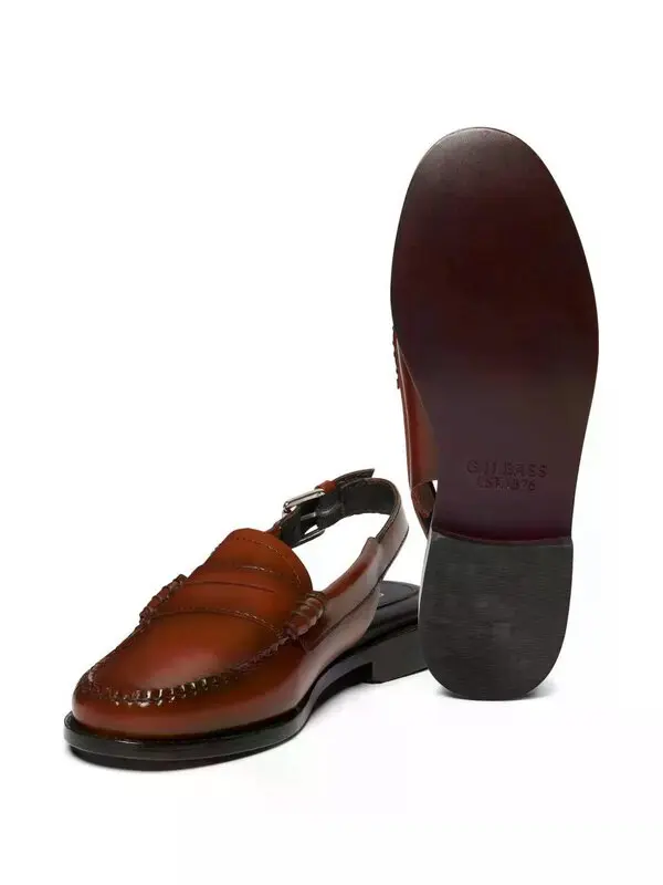 G.H.BASS Weejuns Slingback Penny Loafers