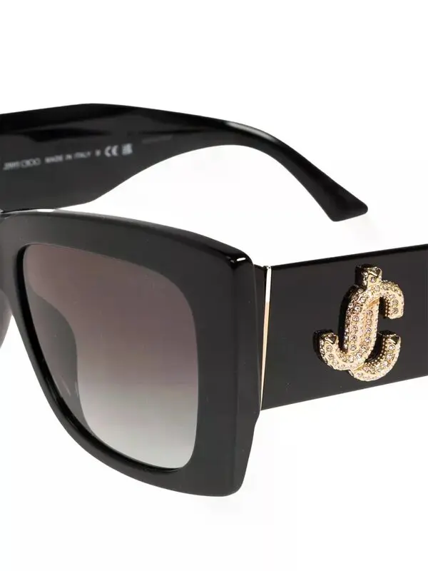 JIMMY CHOO Square Frame Sunglasses With Logo Detail