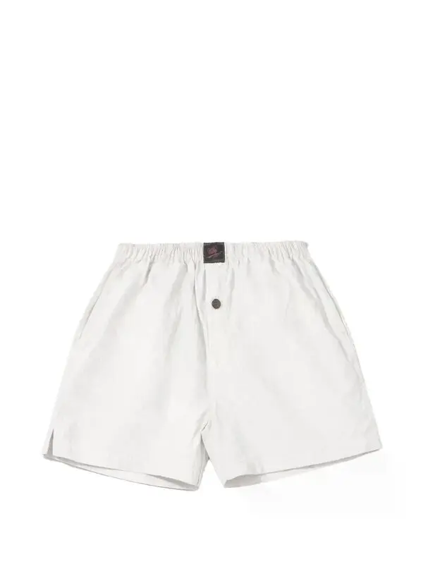 WILLY CHAVARRIA Textured Elasticated Shorts - Neutrals