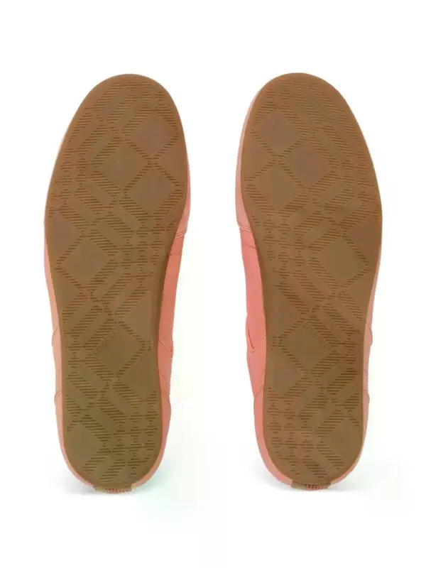 Burberry Leather Knight Runner Sneakers