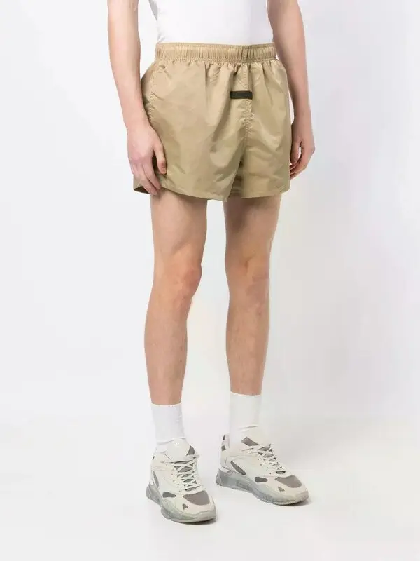 Fear Of God Logo-patch Track Shorts