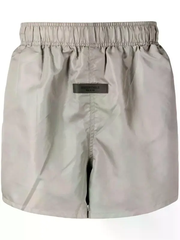 Fear Of God Front-logo Techical Track Pants - Neutrals