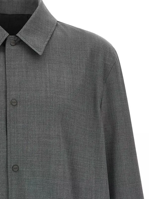 Herno Reversible Raincoat - Grey
