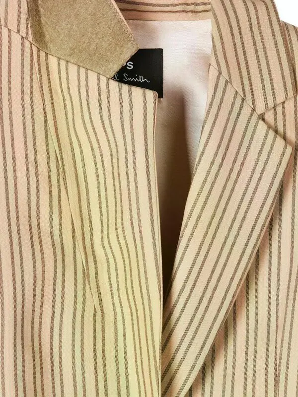 Paul Smith Single-breasted Striped Blazer