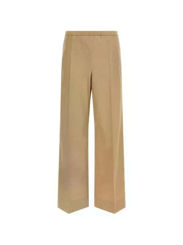 Moncler Poplin Trousers - Neutrals
