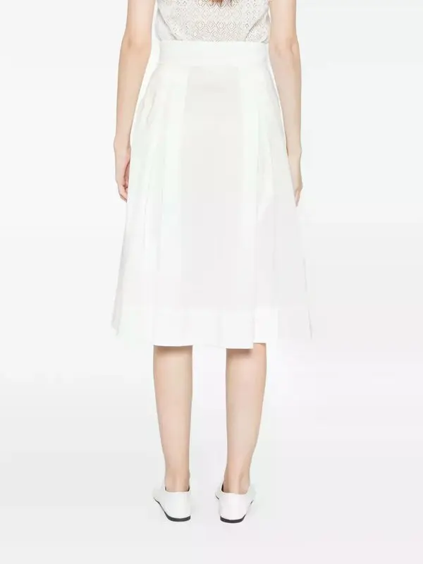 Herno Pleated Midi Skirt