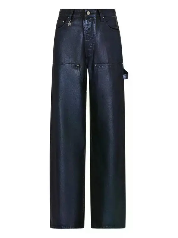 Amiri Coated Carpenter Jeans - Blue