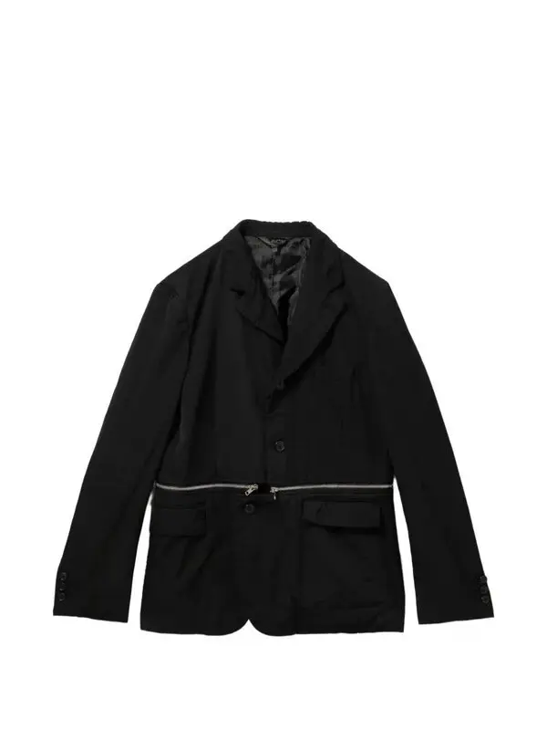 Comme Des Garçons Zip-detail Blazer