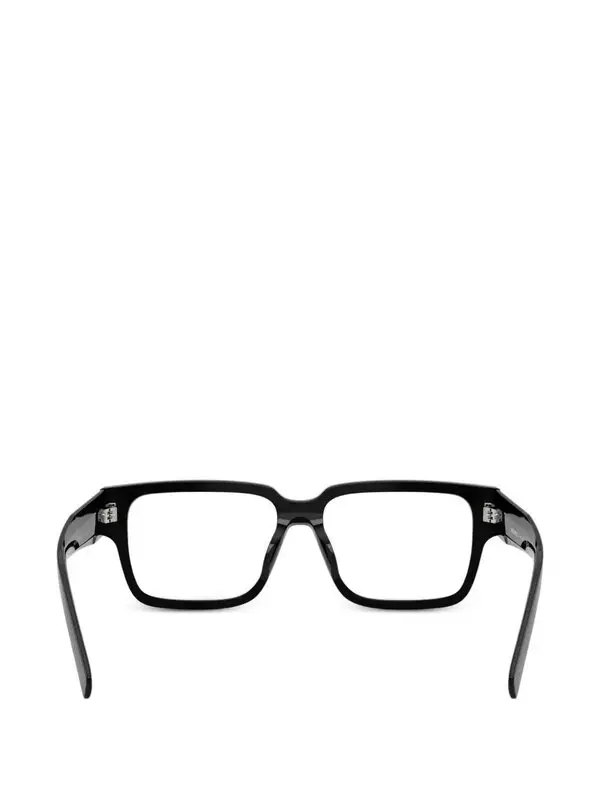Prada Square Frame Glasses - Black