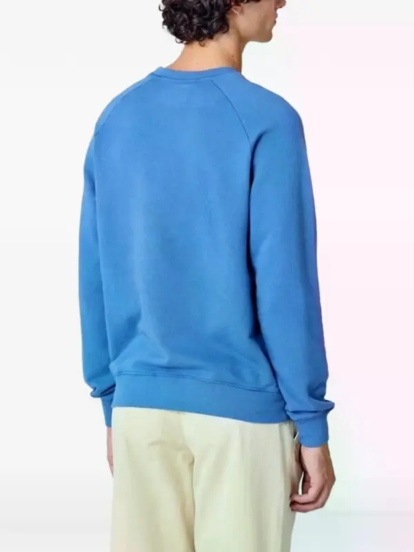 LA PAZ Logo Detail Crew Neck Sweatshirt